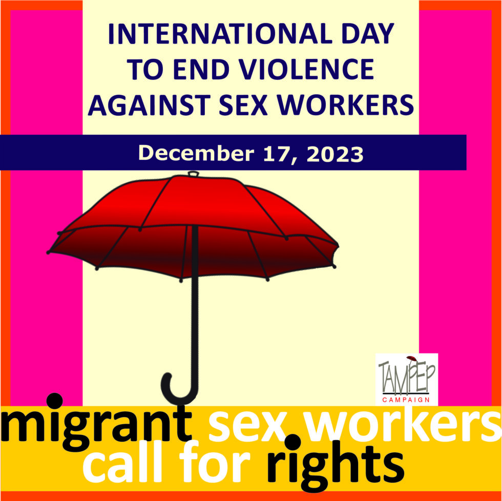 International Day To End Violence Against Sex Workers Tampep 6940